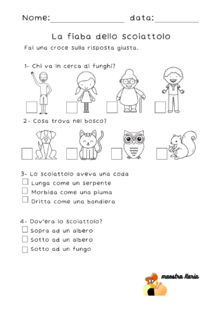 Verifiche di 2° quadrimestre - italiano classe 1^ - maestra Ilaria