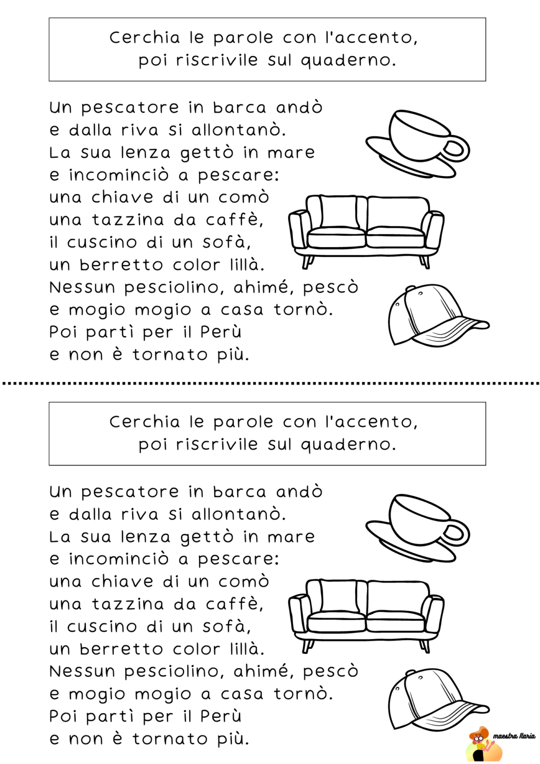 L'accento - maestra Ilaria