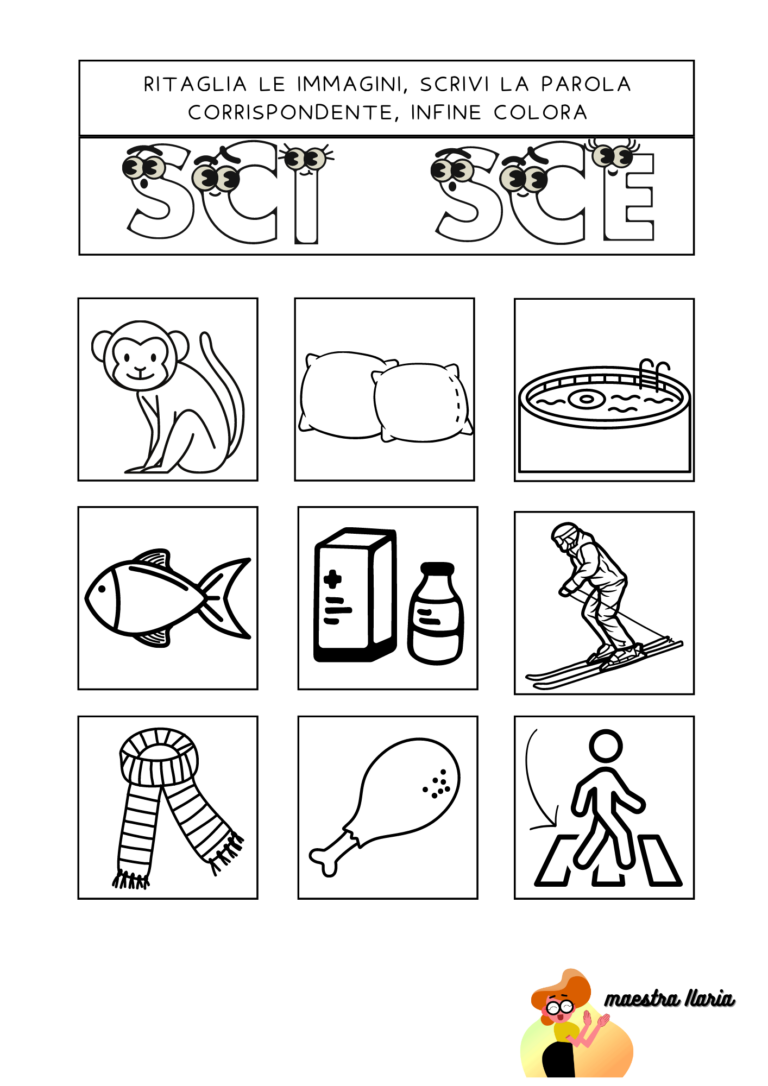 SC - suoni dolci e duri - maestra Ilaria