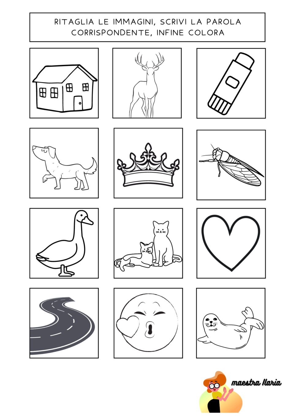 Suoni duri e dolci di C e G - maestra Ilaria