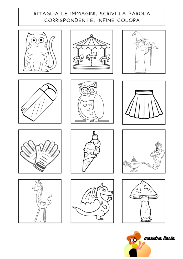 Suoni duri e dolci di C e G - maestra Ilaria