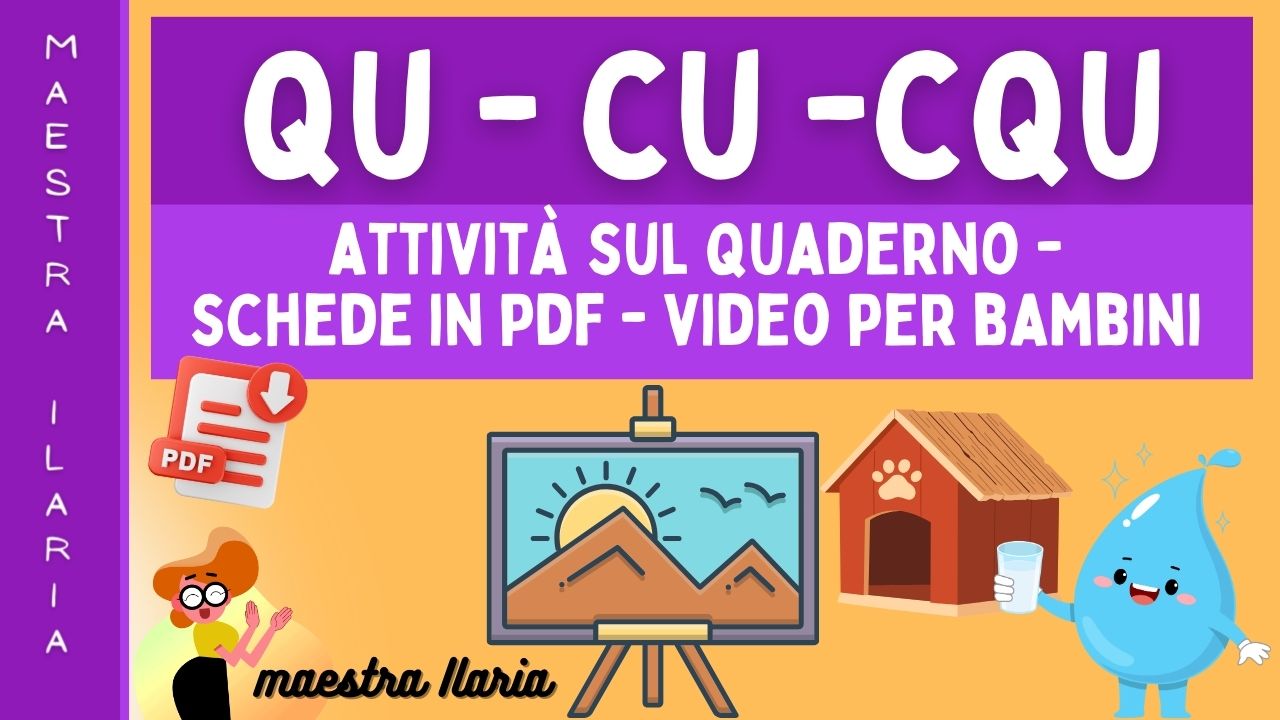 QU - CU - CQU - maestra Ilaria